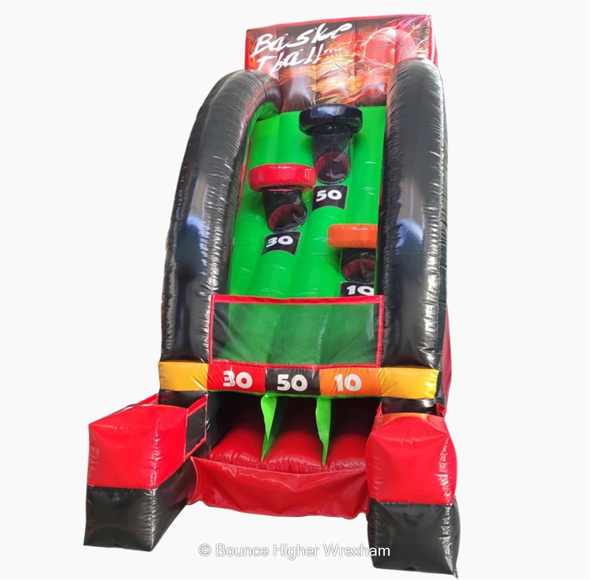 Inflatable Basketball Hoop Throwing Challenge - Bouncy Castle Hire in ...