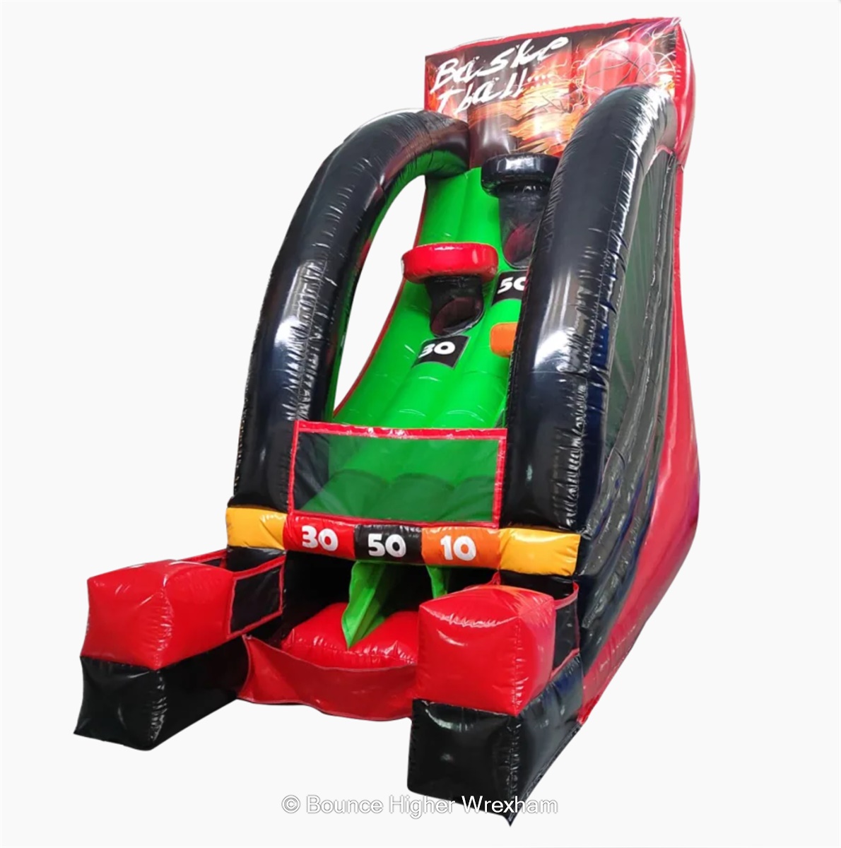 Inflatable Basketball Hoop Throwing Challenge - Bouncy Castle Hire in ...